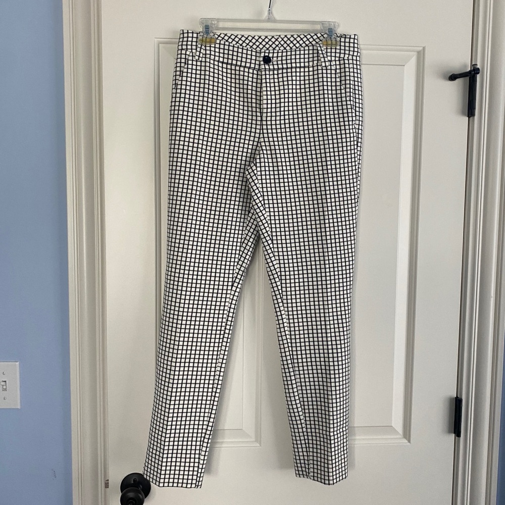 Cabi Windowpane Trouser - Gem